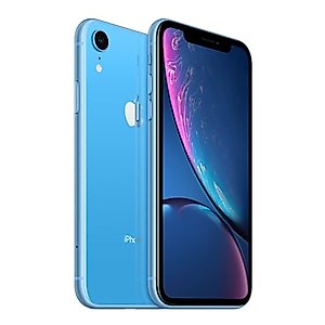 Apple iPhone XR, 128GB, Blue - Unlocked (Renewed Premium)