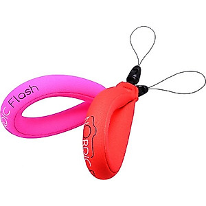 Nordic Flash Waterproof Camera Float (2-pack) Floating Strap for Underwater GoPro, Panasonic Lumix, Nikon AW110, etc. - Floats Your Device
