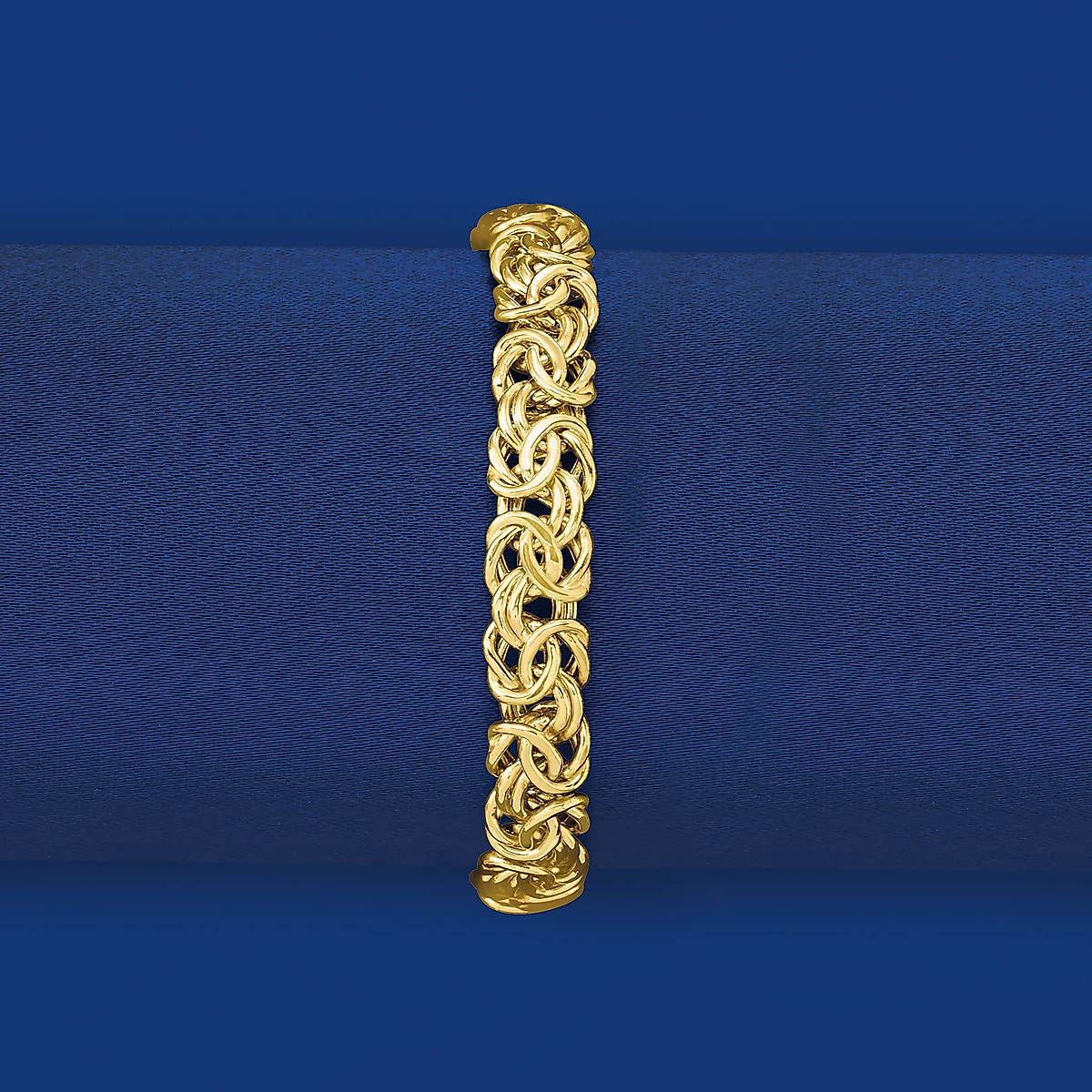 Ross-Simons 14kt Yellow Gold Byzantine Bracelet. 7 inches
