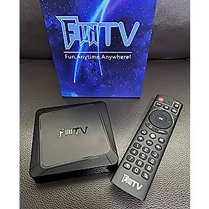 HTV Box PK funtv Box Chinese 2023 Funtv5 Fifth Generation Smart Voice Edition 最新五代 智能语音版 中文电视盒子 機頂盒 最新 高端 海外家庭必备 電視盒子 300+ 中港台頻道 直播 5天回放 華語 粵語 100k+ 海量高清影視劇集免費看