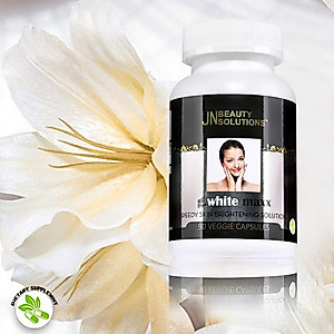Skin BRIGHTENING Supplement G.White MAXX, Increase The Immune System, Boost Anti-Oxidants and Complexion Lightening Skincare with Glutathione, Vitamin C and European Bilberry Extract.