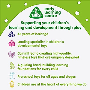 Early Learning Centre Lights & Sounds Drum, Hand Eye Coordination, Stimulates Senses, Kids Toys for Ages 09 Month, Amazon Exclusive