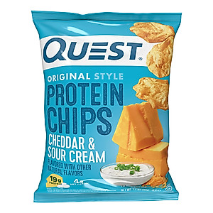 Quest Nutrition Protein Chips Bundle - Ranch, Cheddar & Sour Cream (Pack of 24)
