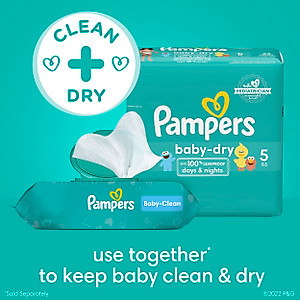 Pampers Baby Wipes Baby Fresh Scented 9X Pop-Top Packs 720 Count