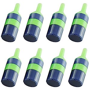 DGZZI Air Stone 8PCS 3mm Air Tube Multicolor Striped Plastic Bubble Diffuser Airstone for Hydroponics Aquarium Fish Tank
