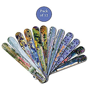 Christian Emery Board - Amazing Grace (12-Pack) - Manicure Pedicure - Stocking Stuffers Premium Quality Gift Ideas for Women and Men