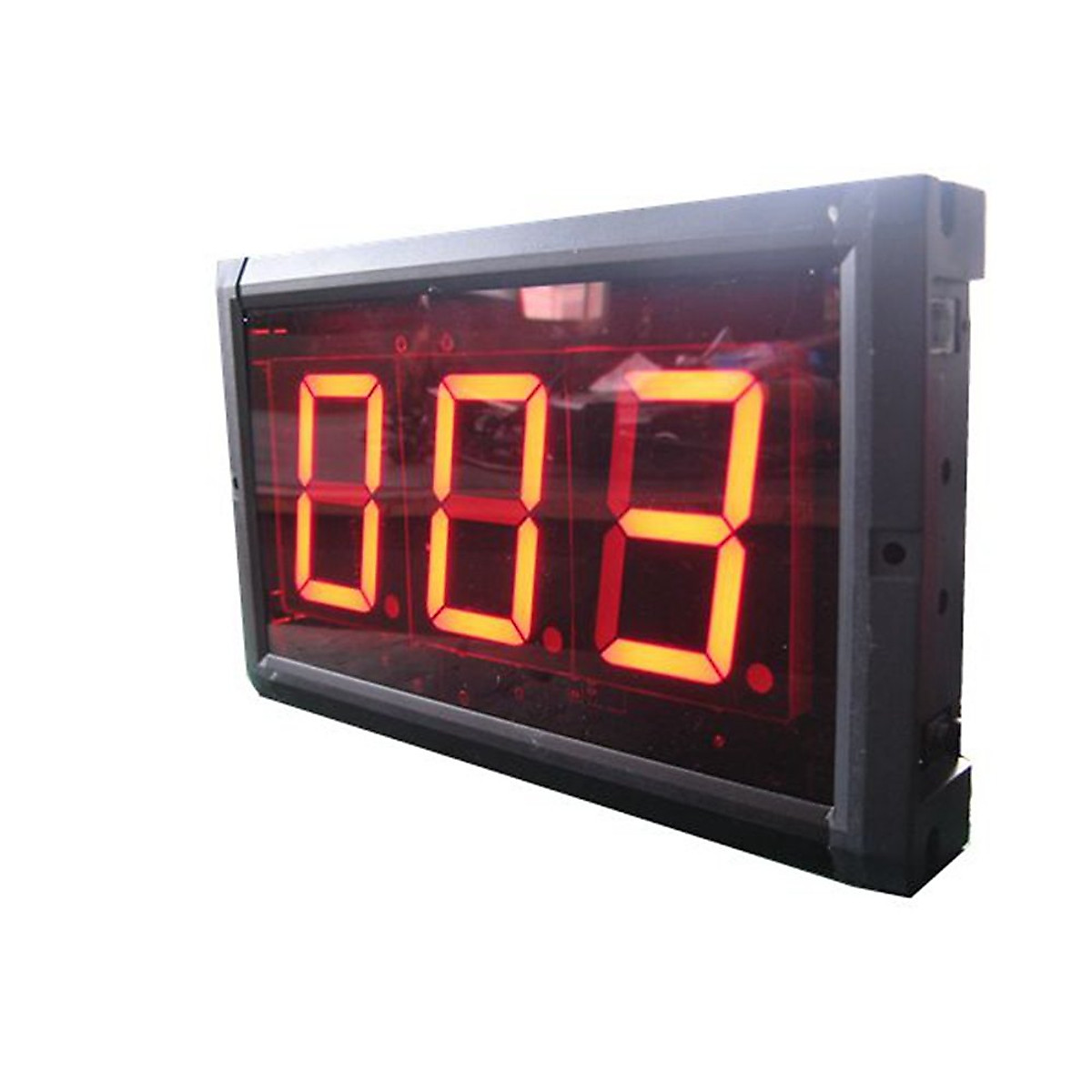 AZOOU IR Remote Control Days Countdown Timer Max Count up to 999 Days Display 3-inch 3 Digital Led Countdown Counter Red Color