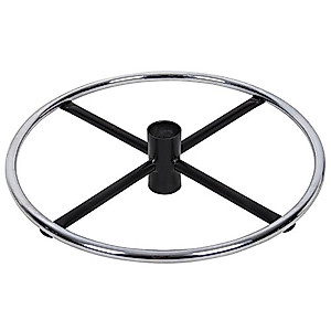 Boss Office Products Ergonomic Works Drafting Chair with Adjustable Arms in Black, 250