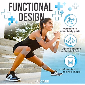 JJ CARE Knee Patches - 14 Pcs Knee Patches for Pain Relief Extra Strength - 5.5" x 3.9" Pain Relief Patch for Knee, Knee Pain Relief Patch for Arthritis, Inflammation, Sciatica, Muscle & Joint