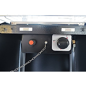 LEGACY HEATING Outdoor Patio Heater with Reflector Shield, 40,000 BTU Propane Patio Heater with Wheels for Commercial, Residential, Garden, Porch, Party, Deck