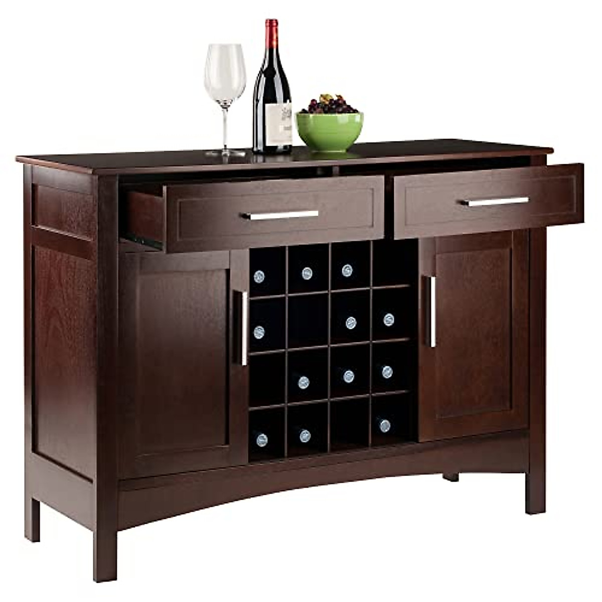 Winsome Gordon Cabinet Buffet, Walnut