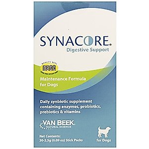 VAN BEEK Synacore Digestive Support for Dogs, 30-Pack