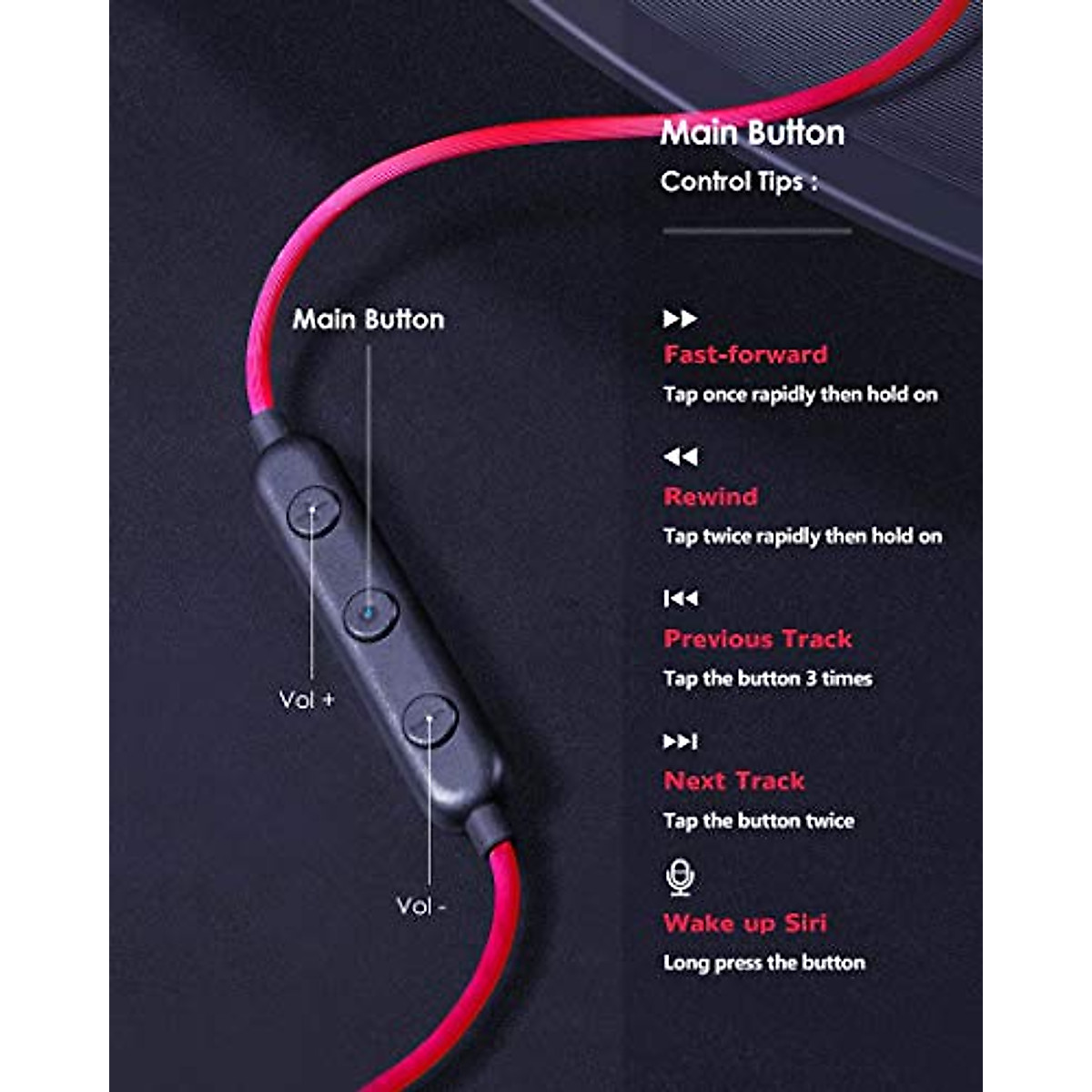 PALOVUE Lightning Earphones with Mircrophone Headphones Earbuds for Sports Workout MFi Certified Noise Isolation Compatible iPhone 14 13 12 11 Pro Max iPhone X XS Max XR iPhone 8 P 7 P NeoFlow Black