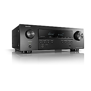 Denon AVR-S540BT 5.2 channel Receiver - 4K Ultra HD Audio Video, Bluetooth, USB port, Compatible with HEOS Link for Wireless Music Streaming (Discontinued by Manufacturer)