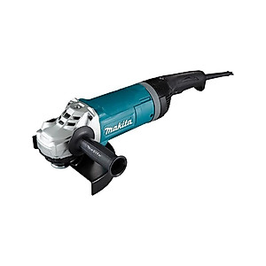 Makita GA9080 9" Angle Grinder, with Rotatable Handle, and Lock-On Switch