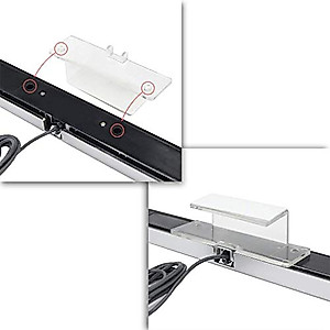 SSIOIZZ 3 in 1 Wii AC Power Adapter + Composite Audio Video Cable and Wired Motion Sensor Bar Compatible with Nintendo Wii