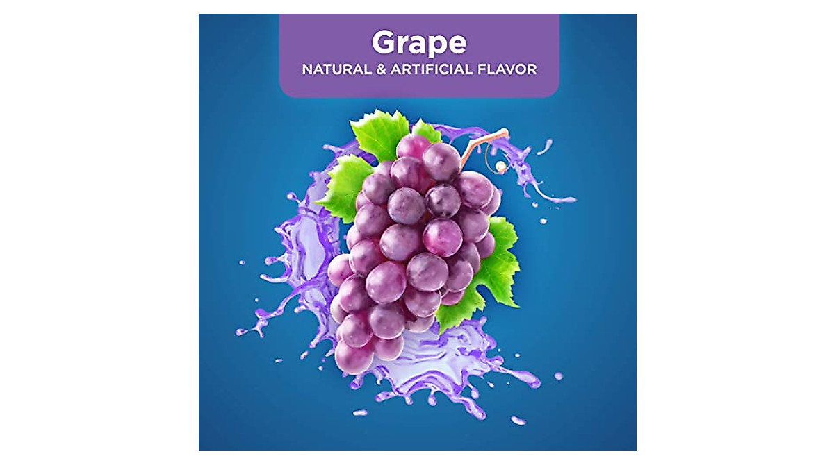 Amazon Basic Care Electrolyte Solution - Grape Flavor