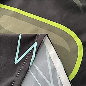 YUANZU Gaming Curtains Rod Pocket Boys Kids Gamer Gamepad Abstract Video Game Player Joystick Print Pattern Window Drapes for Man Teen Youth Nursery Baby Bedroom Playroom W42 x L63 Inch 2 Panels