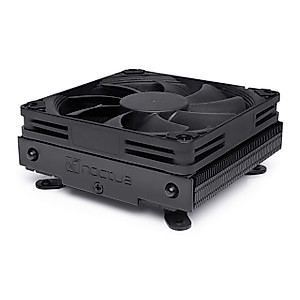 Noctua NH-L9i-17xx chromax.Black, Premium Low-Profile CPU Cooler for Intel LGA1700 + NA-FD1 Fan Duct Kit