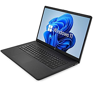 HP Pavilion 17.3-inch IPS Anti-Glare FHD Laptop (2022 Model), AMD Ryzen 7 5700U 8 Core Processor (Beats i9-10885H), 32GB RAM, 1TB PCIe SSD, Wi-Fi 6, Long Battery Life, Webcam, Bluetooth, Windows 11