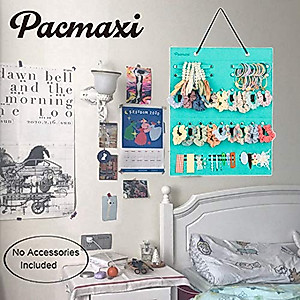 Baby Girls Hair Ties Holder, Hair Scrunchies Organizer Storage, Hanging Hair Bow Holder, Clips for Hair Organizer