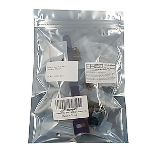 COMeap 8 Pin 180 Degree Adapter, GPU VGA PCIe 8 Pin U Turn 180 Degree Angle Connector Power Adapter Board for Desktop Graphics Card