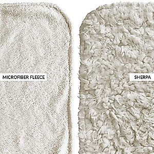 freedomlook Sugar Skull Hooded Blanket, Sherpa and Microfiber Fleece Candy Skull Skull Blanket with Hood for Teens and Adults (80 in x 55 in, Microfleece)