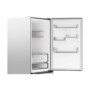 SHARP SJB1255GS Refrigerator with Bottom-Freezer, Counter-Depth, 24 Inch, 11.5 Cubic Foot, Stainless Steel