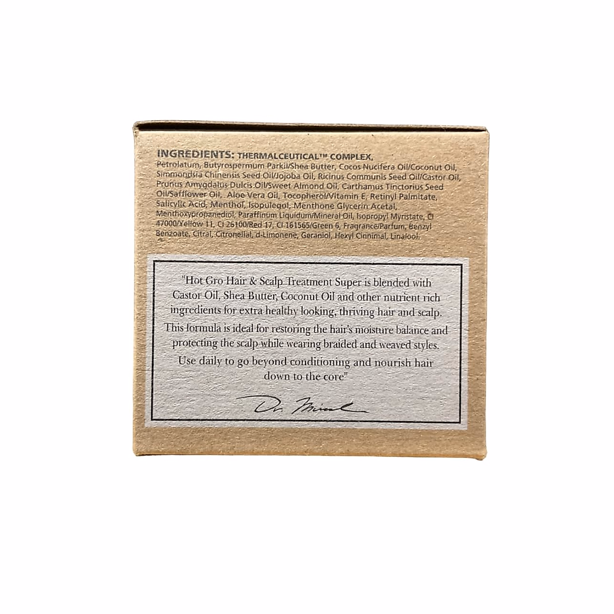 Dr. Miracles Strengthen Hot Gro Hair/Scalp Treatment 4oz Super (3 Pack)