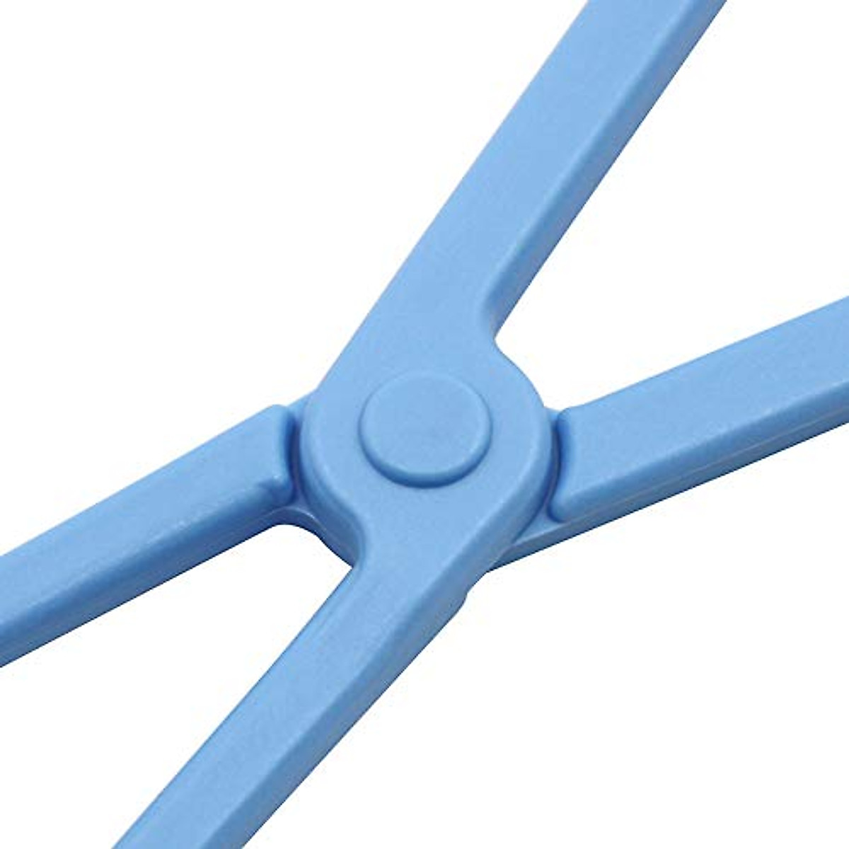 MACGOAL Reptile Feeding Clip Tongs Plastic Terrarium Lizards Turtles Reptile Tweezers Reptile Feeding Tool 9.45 Inches