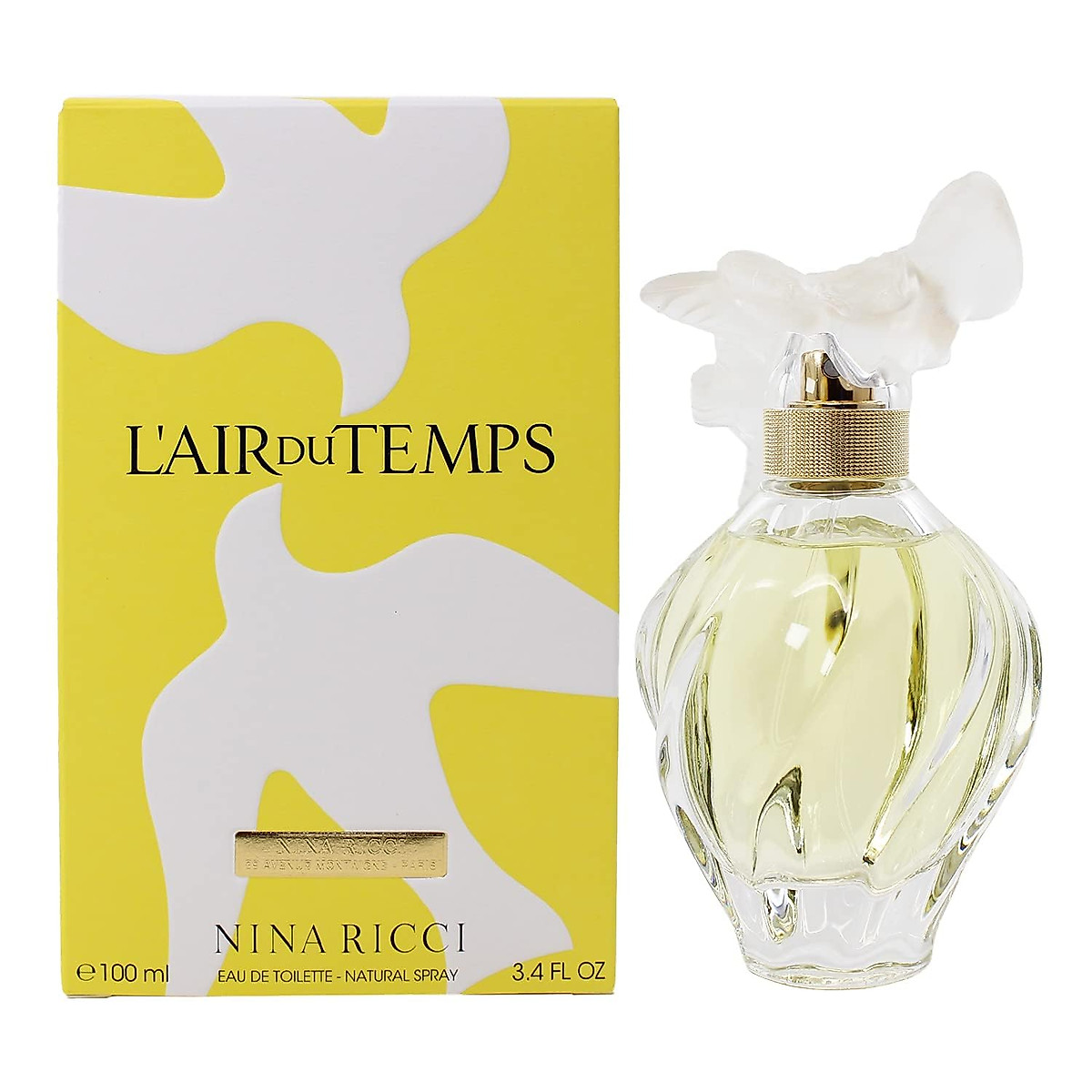 Nina Ricci L'Air du Temps Perfume for Women 3.4 oz Eau De Toilette Spray