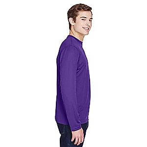 Team 365 Men's Zone Performance Long-Sleeve T-Shirt M SPORT PURPLE