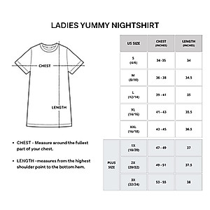 Real Essentials Womens Short Sleeve Nightgown Nightshirts Bamboo Nightgowns Night Shirts Gowns Women Nightdress Sleep Shirt Adult House Dress Sleepwear Pajama PJs Moo Moos, Set 2, Medium, Pack of 3