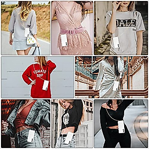 FOQENCCI Crossbody Case for Samsung Galaxy S23 Clear Case with Adjustable Lanyard Neck Strap Soft Slim TPU+ Hard PC Anti-Yellowing Shockproof Protective Phone Cover Cases for Women Girls Berige