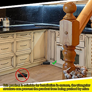 Qualirey 12 Pcs Mice Station with Key Mouse Bait Station Reusable Mice Trap Bait Box, Keeps Children and Pets Safe Indoor & Outdoor, Bait Not Included, Suitable for Small Mice (Black)