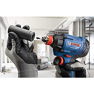 BOSCH GDX18V-1600B12 18V 1/4 In. and 1/2 In. Two-In-One Bit/Socket Impact Driver Kit