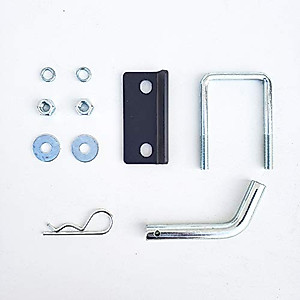 LEDIN 36" Lx6.5 H Towing Hitch Step Bar Drop Step 2" Receiver Chrome Universal Truck Trailer Rear Bumper Guard