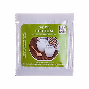 BIO Yogurt Starter Culture- Pack of 5 Sachets with Bifidobacterium and Acidophilus