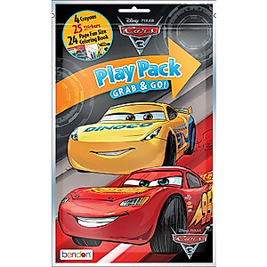 Bundle of 12 Disney Pixar Cars 3 Grab and Go Play Packs