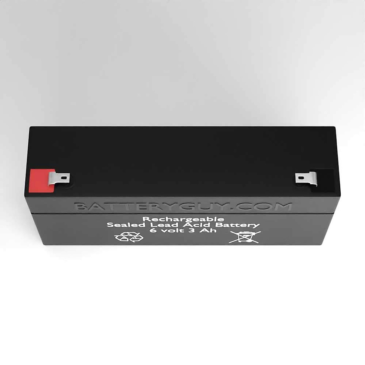 BatteryGuy 2000 Alpha Stimulator Replacement 6V 3Ah SLA Batteries Brand Equivalent (Rechargeable) - Qty of 6