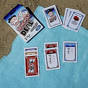 MONOPOLY Deal Card Game, Quick-Playing Card Game for 2-5 Players, Game for Families and Kids Ages 8 and Up