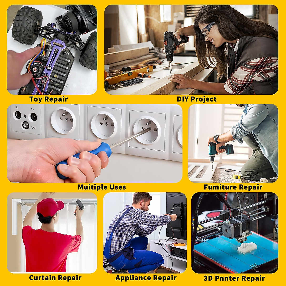 Cicidorai M6-1.0 x 25mm Button Head Socket Cap Bolts Screws, 10.9 Grade Alloy Steel, Black Oxide Finish, Machine Thread, Allen Socket Drive, Quantity 25