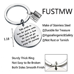 FUSTMW Software Engineer Gifts Computer Programmer Keychain Computer Science Tech Developer Gift for Computer Coder Gifts (silver)