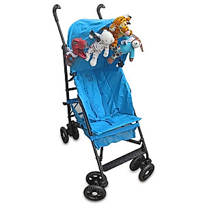 Stroller Clips to Hook Muslin Sun Shade to Canopy, Car Seat Cover Clip, Nursing Cover, Pram Toy Holder, Blanket Clamp - Best Baby Shower Registry Gift - Buggy Accessory