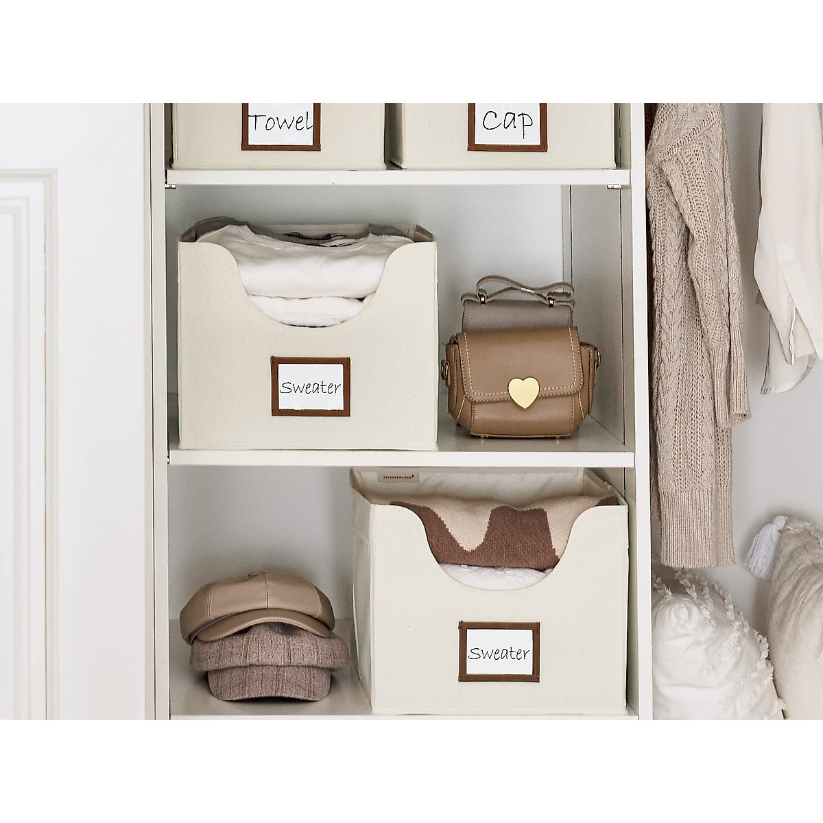 StorageWorks Closet Storage Bins and