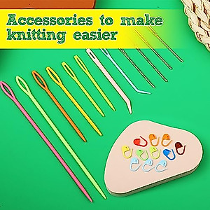 LUNARM 3 * 100g Chenille Yarn, Yarn for Crocheting Knitting with Big Eye Needles, Handcrafts Weaving Soft Chenille Yarn for Making Blankets, Clothes, Pattern Knitting Creations (Peach Pink)