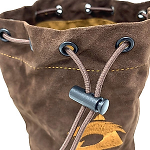 Dundra Multipocket Dice Bag - DND Velvet Pouch - Large Dice Bags for D&D with Pockets - Soft Case for RPG Dice Storage - Drawstring Pouches for Role Playing Games Dice Set - Polyhedral Dice Holder Bag