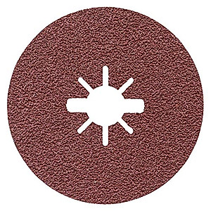 Bosch Professional Fibre Sanding Discs Expert (for Metal, X-LOCK, R444, Diameter 125 mm, Grit Size 36, Bore Diameter: 22.23 mm), 1 disc