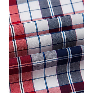 Double Pump Mens Button Down Shirts Cotton Long Sleeve Shirts Regular Fit (SL02A,XL)