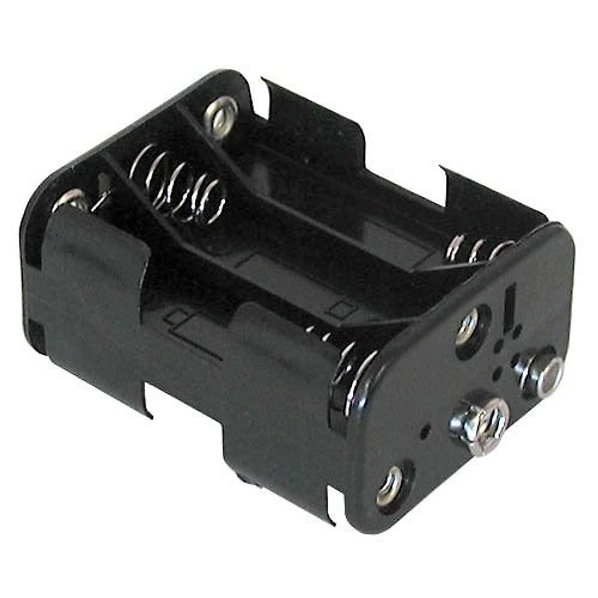 Philmore Battery Holder for (6) AA with Standard Snap Connector : BH363 (1)